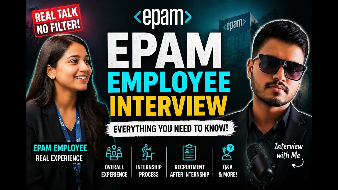 Internship Journey & Experience | EPAM Recruitment Process | Epam Systems | Epam Internship process