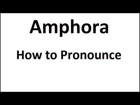 How to pronounce Amphora||How to say Amphora||Amphora Pronunciation||ABDictionary
