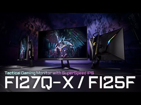 Aorus Fi27q X 1440P 240Hz Gaming Monitor|Super Speed / Gigabyte Aorus FL25F Gaming Monitor Review