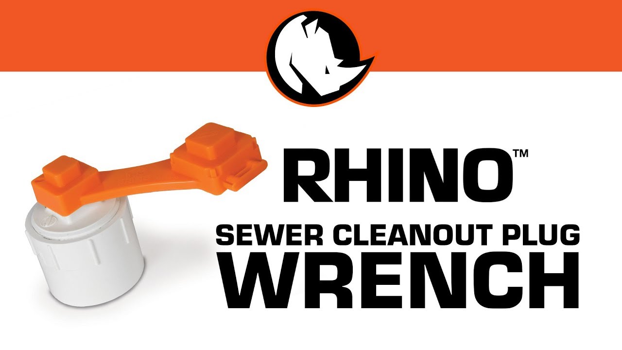 Rhino™ Sewer Cleanout Plug Wrench