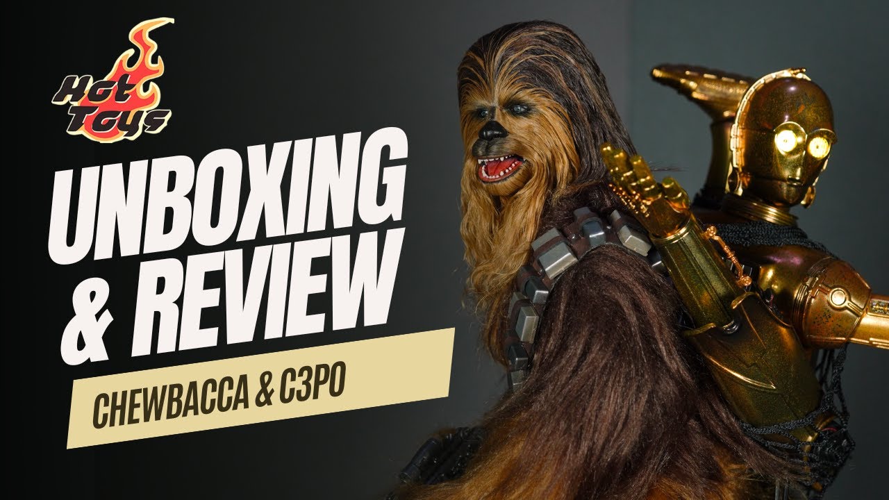 Hot Toys Chewbacca & Disassembled C3PO Review - $500 Star Wars Empire Strikes Back - Review