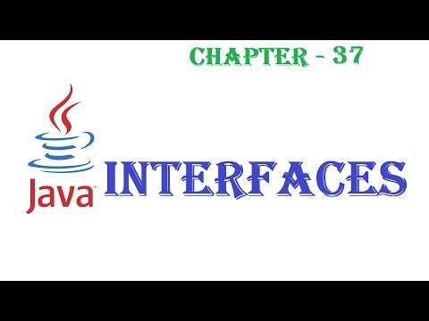 Java Interfaces - Java tutorial - w3Schools - Chapter-37 English