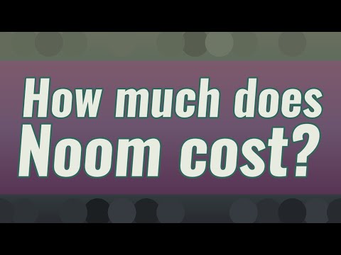 How much does Noom cost?