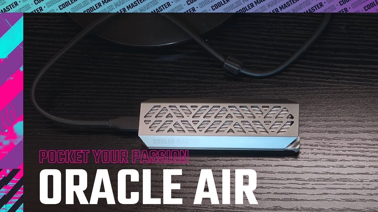 Cooler Master Oracle Air M.2 SSD Enclosure + WD Blue SN570 2TB M.2 SSD ...