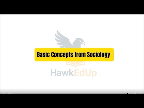 1 - Basic Concepts from Sociology