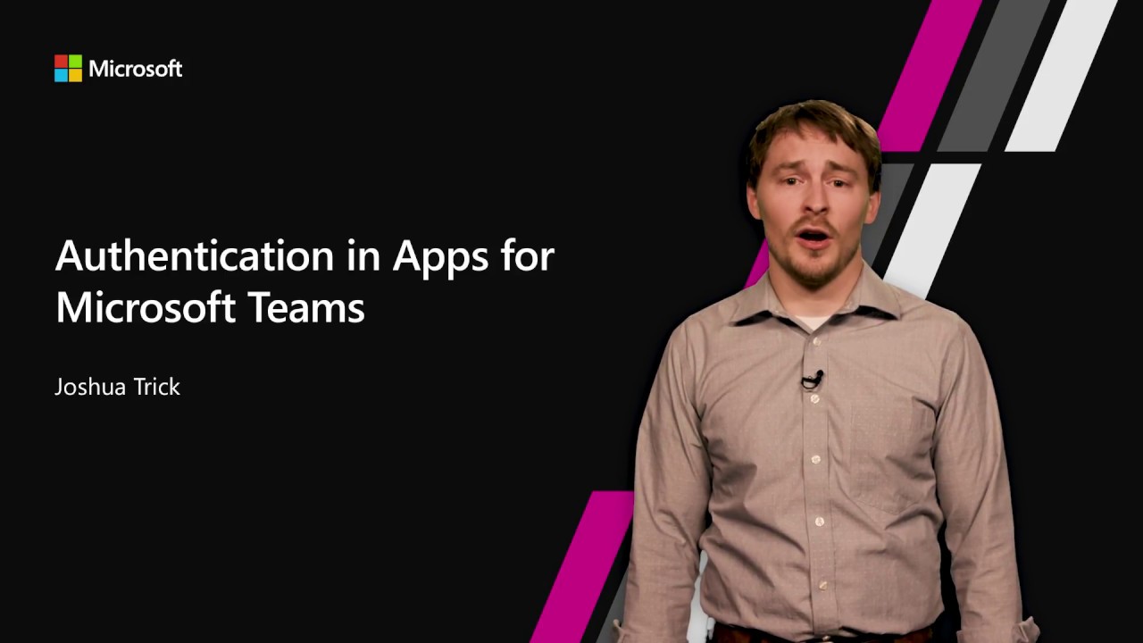 Authentication in Apps for Microsoft Teams
