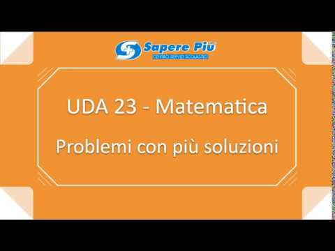 Esempio di Unità Didattica UDA di Matematica