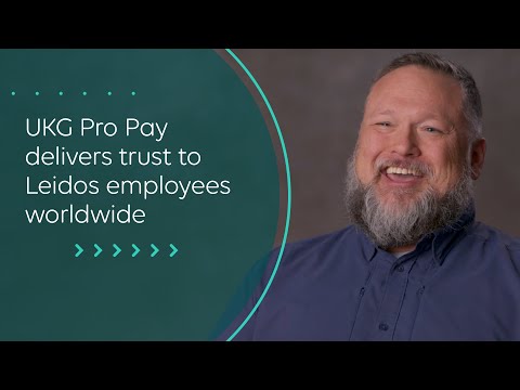 UKG Pro Pay delivers trust to Leidos employees worldwide