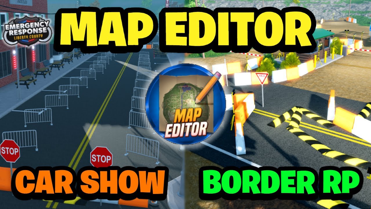 Best ERLC MAP TEMPLATES! (Map Editor)