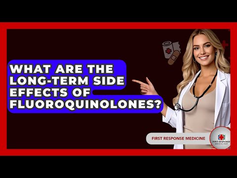 What Are The Long-Term Side Effects Of Fluoroquinolones? - First Response Medicine