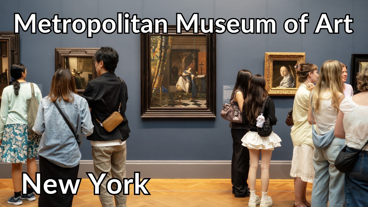 The Metropolitan Museum of Art, New York | Walking Tour of The Met Part One 4k