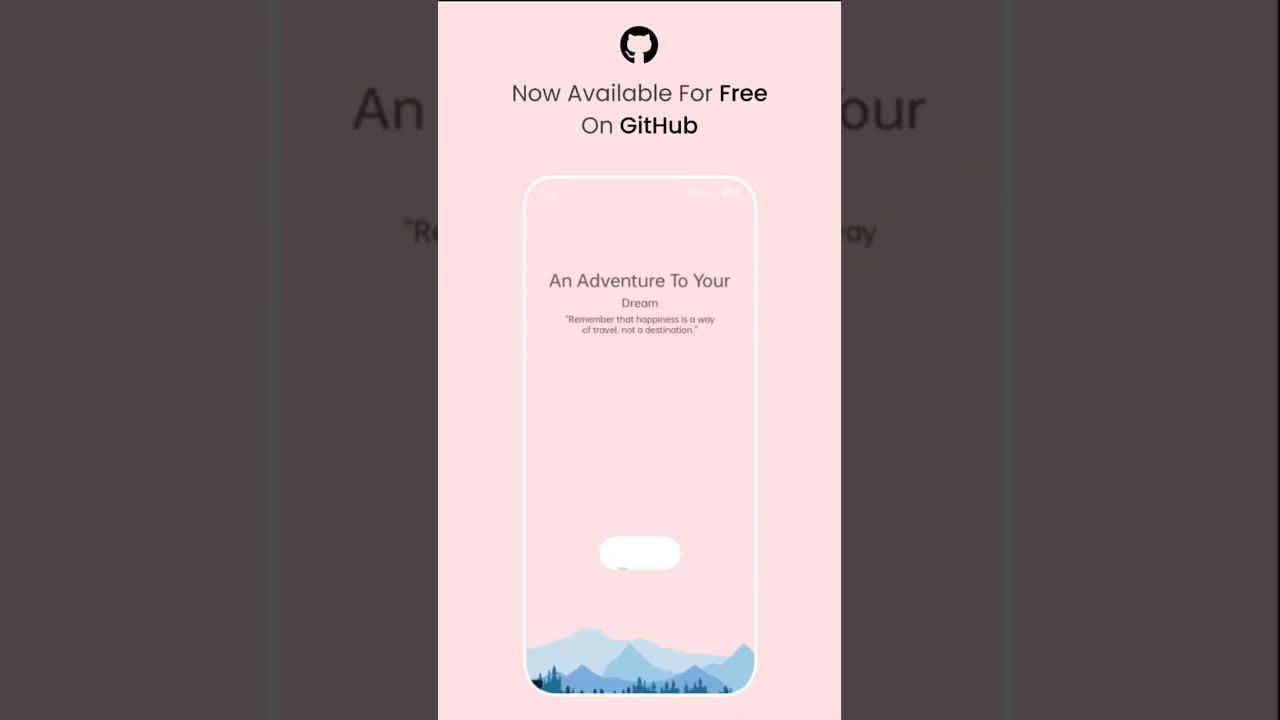 (Free) Animated Home Screen available for free on github