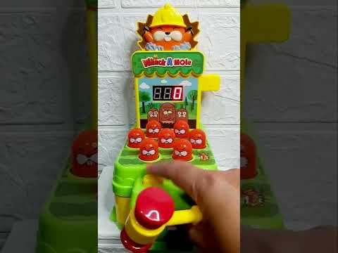 Whack A Mole Game Part 1 âš’âš’ #shorts #whackamole #funnytoys #letsplay