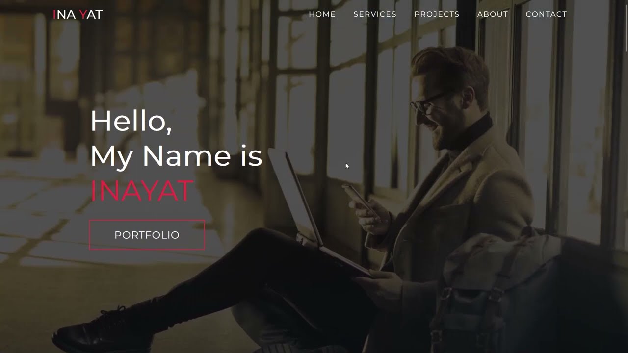PORTFOLIO TEMPLATE USING  FRAMEWORK TAILWIND  HTML CSS JAVASCRIPT