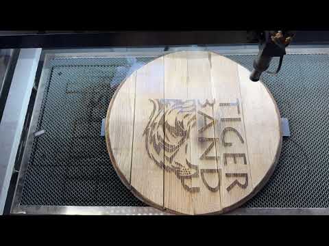 Timelapse of barrel head. A 30 minute job in seconds!