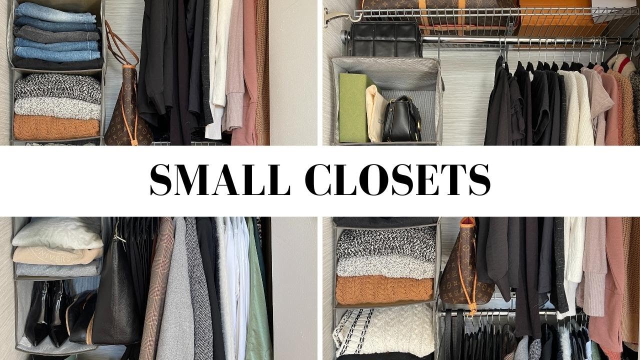Small Closet Solutions | Organizing Small Closets | Bedroom | Linen Closet | Front Entry Closet