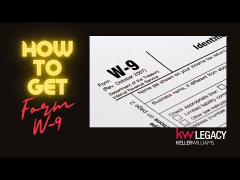 How to locate and download form W9