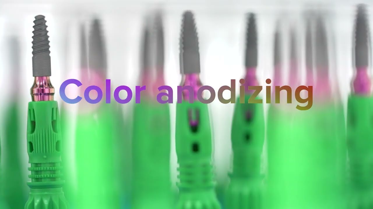ROOTT product anodizing