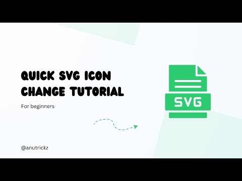 [Request] Quick SVG Icon Change Tutorial for beginners..