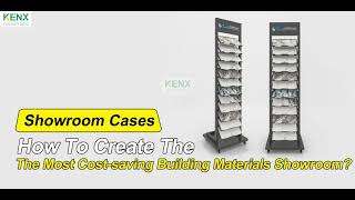 Vertical ceramic tile simple rack - tiledisplaystand.com