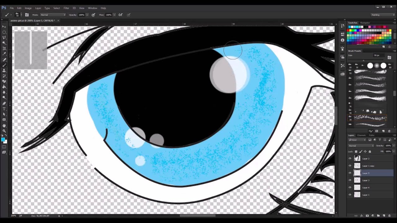 Anime girl vector art pt2 Colour and tones. speed art.