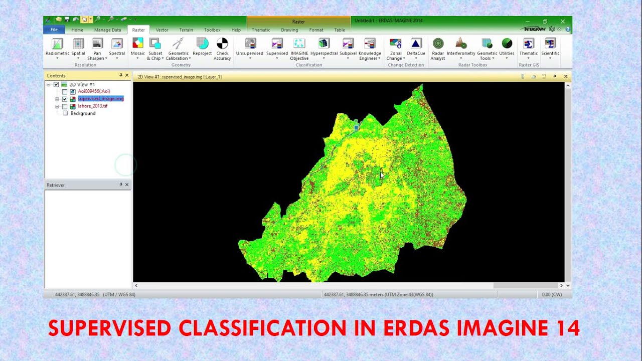 Supervised Classification in Erdas Imagine