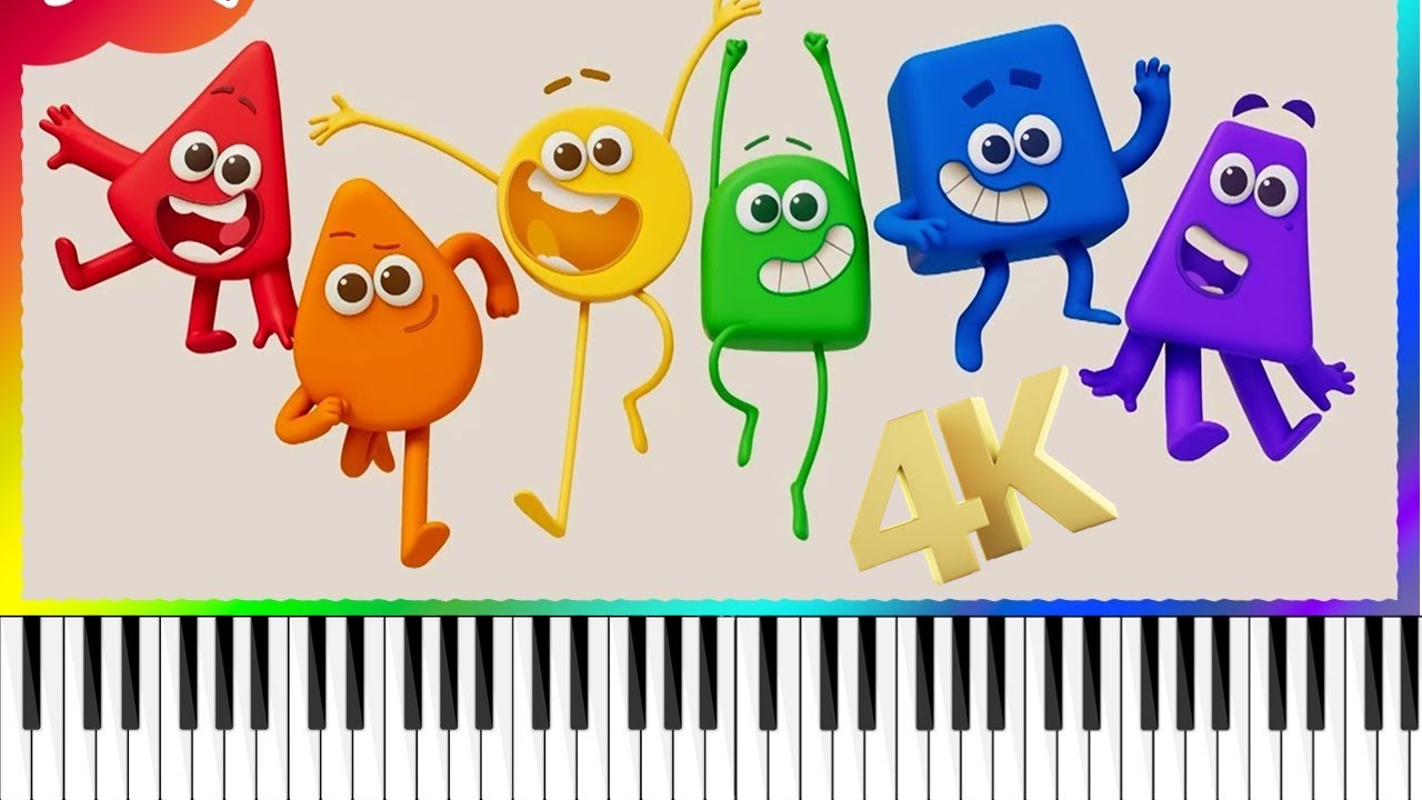 Colourblocks Theme Song 4K Sheet Music