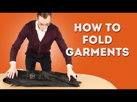 How to Fold Garments - Folding Techniques for Packing & Storing Clothes