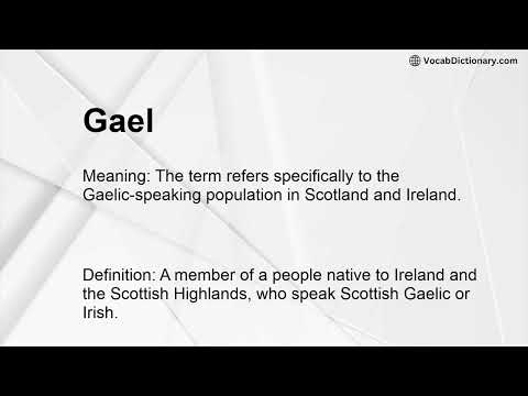 Gael Meaning