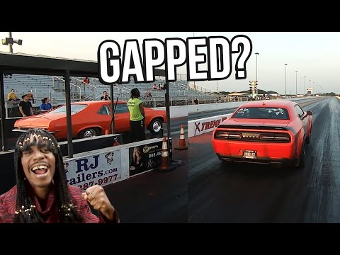 This Chevy Nova came to GAP my Dodge Demon... | Demonology Drag Racing