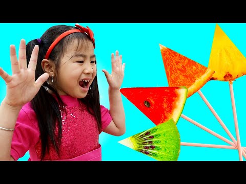 The Fruit Colors Song - For Kids gen…: English ESL video lessons