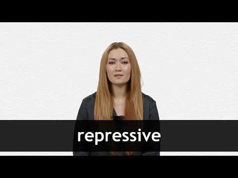 REPRESSIVE definition and meaning | Collins English Dictionary