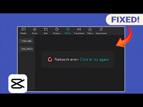 Fix Capcut Network Error on PC 2025 | Capcut Network Problem
