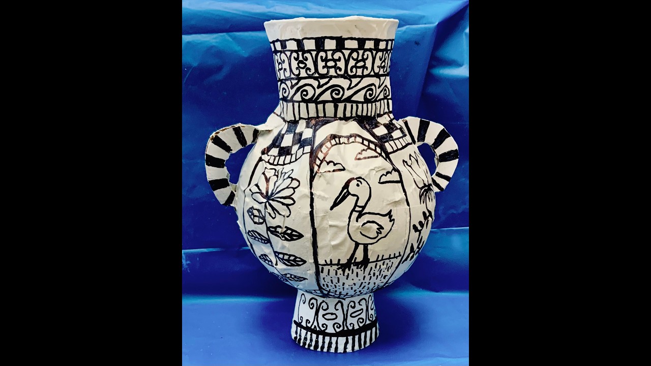 Family Friendly Online Studio Episode 75: Ancient Art with Everyday Parts
