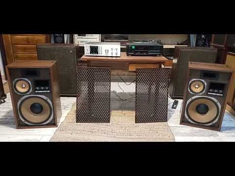 @pvprojectaudio Amplificador integrado Harman Kardon A 402 Bafles Sansui Sp 3700a