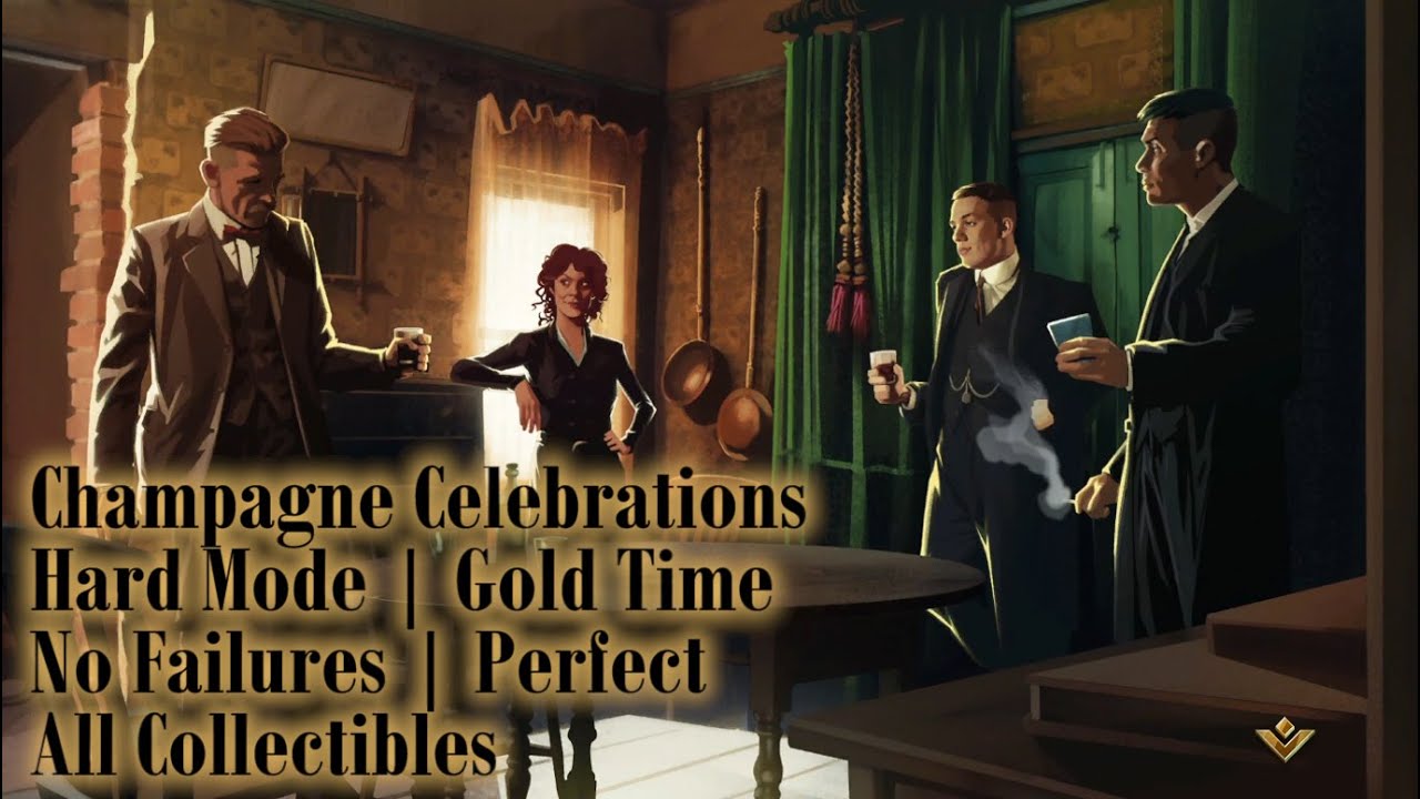 Peaky Blinders Mastermind | Mission 1 | Hard | Gold Time | All Collectables | No Failures | Perfect