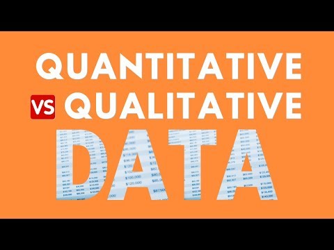 Quantitative vs Qualitative Data