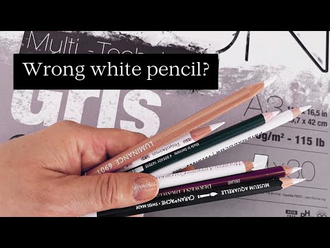 What is Whitest White in Colored Pencil?