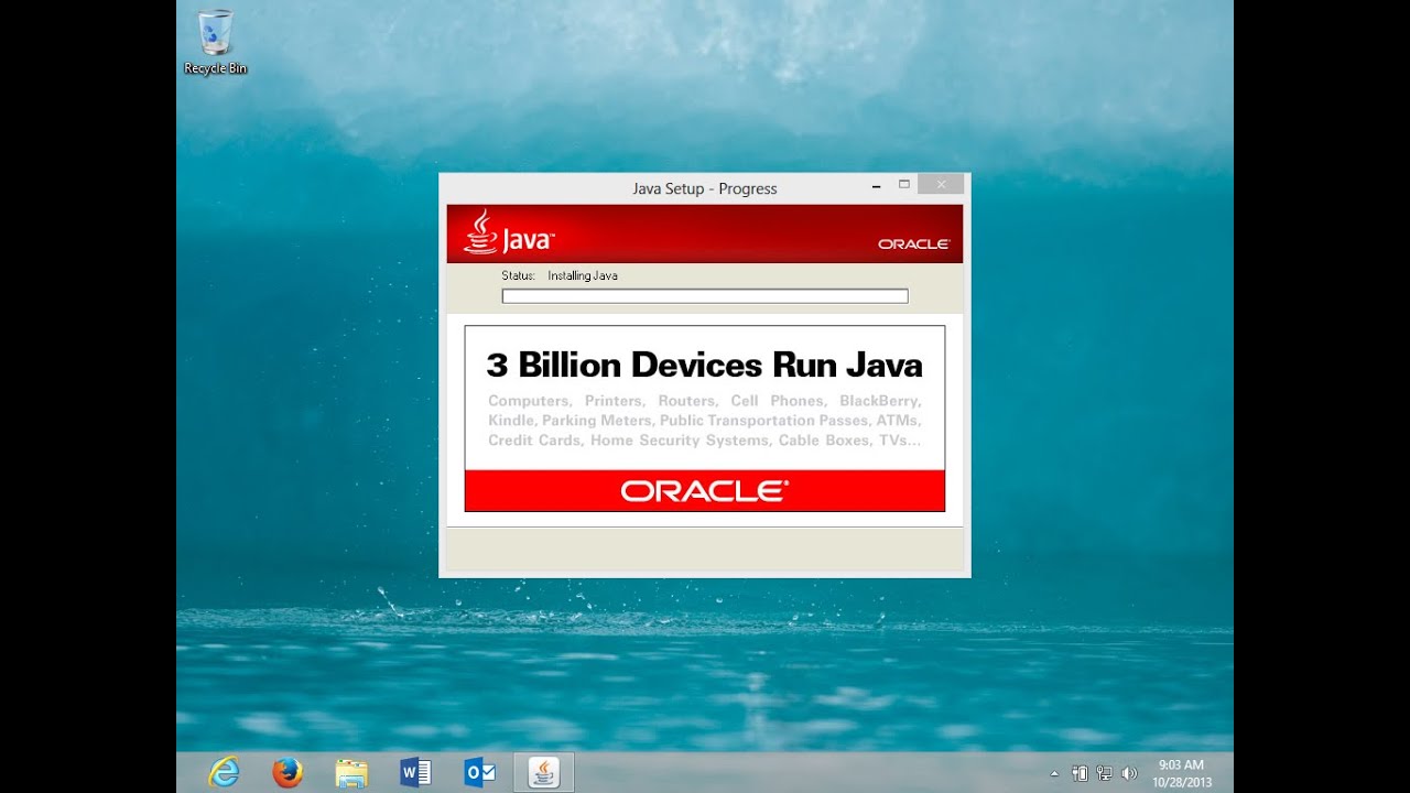How to install Java JDK on Windows 8 / Windows 8.1