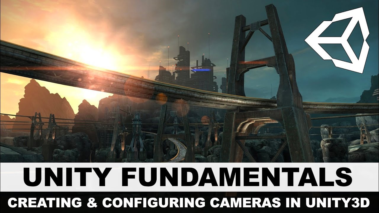 Unity3d Editor Tutorial - How to create, configure, and use cameras in Unity3d ?