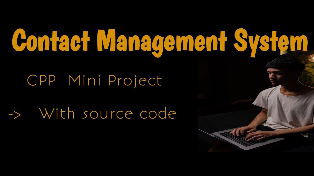 contact management system source code || c++ mini project