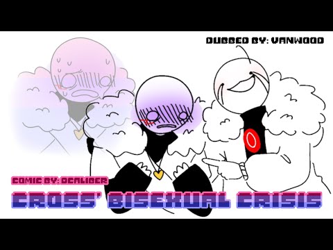 Cross' Bisexual Crisis //Kross Comic Dub// Undertale Au Sanses