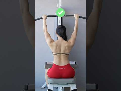 📌Lat Pulldown Form Correction ✔️ vs. ✖️