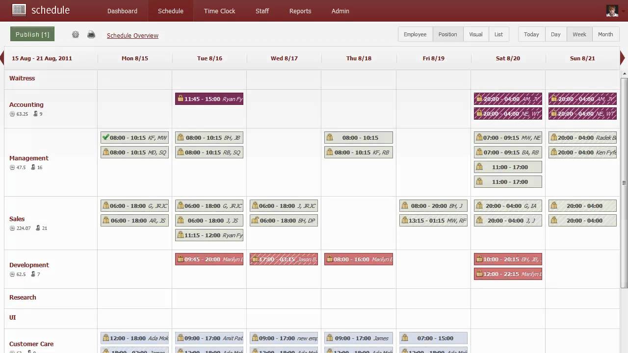 ShiftPlanning - Employee Scheduling Software - Overview Video