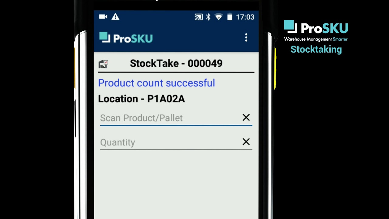 ProSKU App - Stocktaking