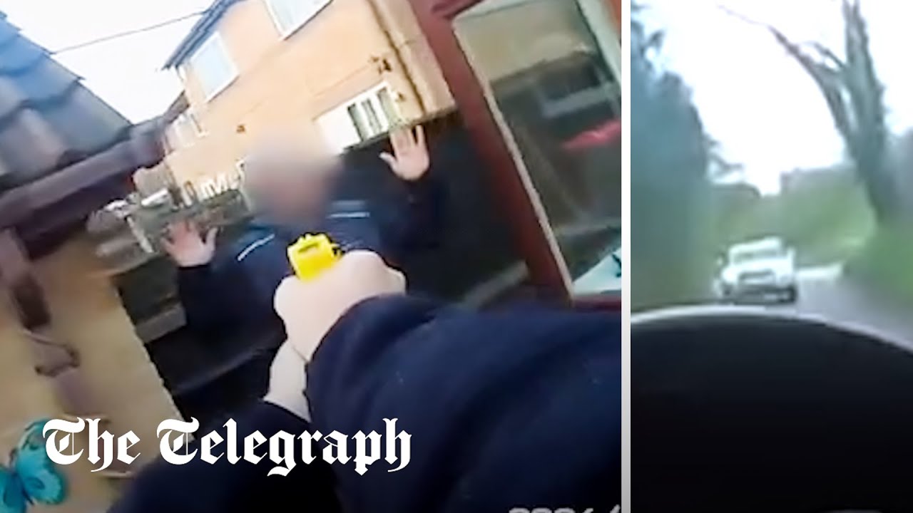 Watch: Rotherham police chase a car reversing at 80mph