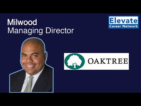 Evolution of leveraged finance since GFC - Milwood Hobbs, Jr., Managing Director at Oaktree