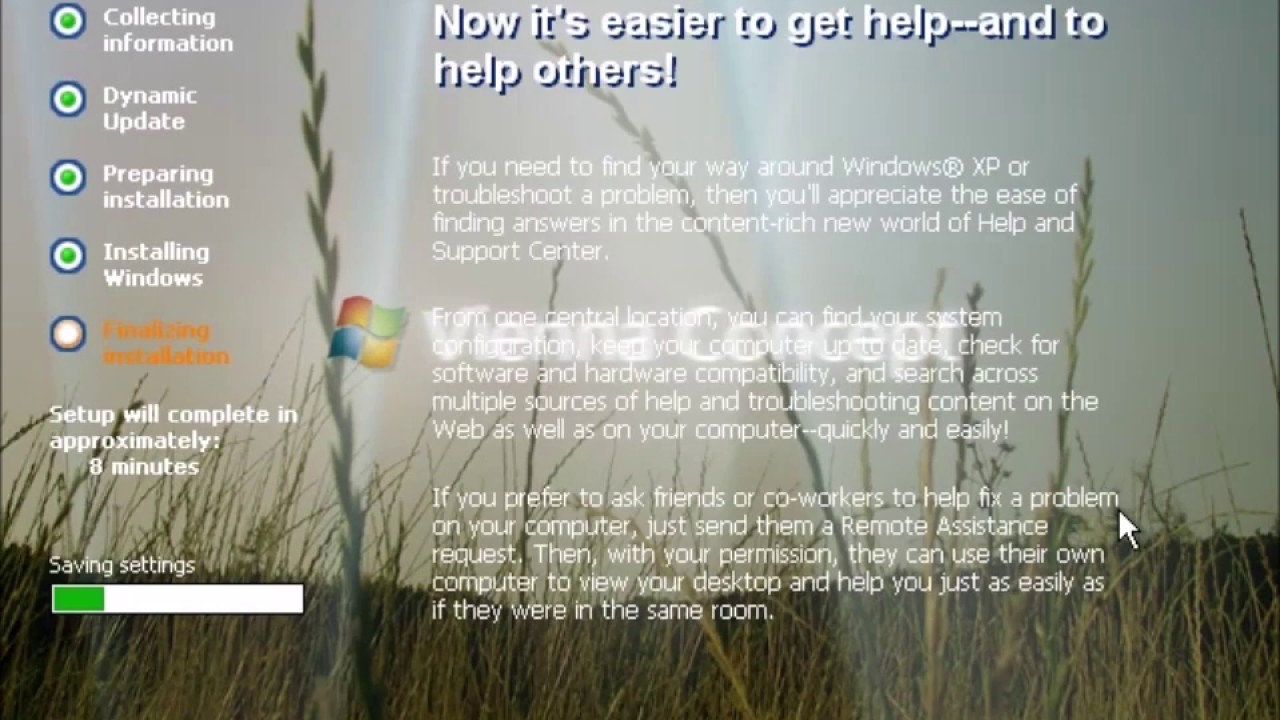 Drewbie's OSes: Windows XP Vienna Edition (Installation)