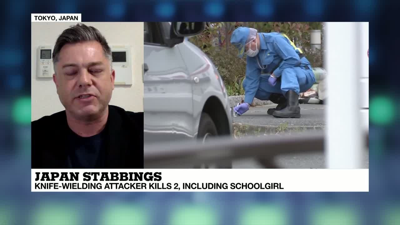 Knife-wielding attacker kills two in Japan, including schoolgirl