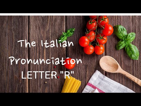 Pronunciation of the italian "R" (En, FR, Sub) | learn italian with Lucia- the language pantry